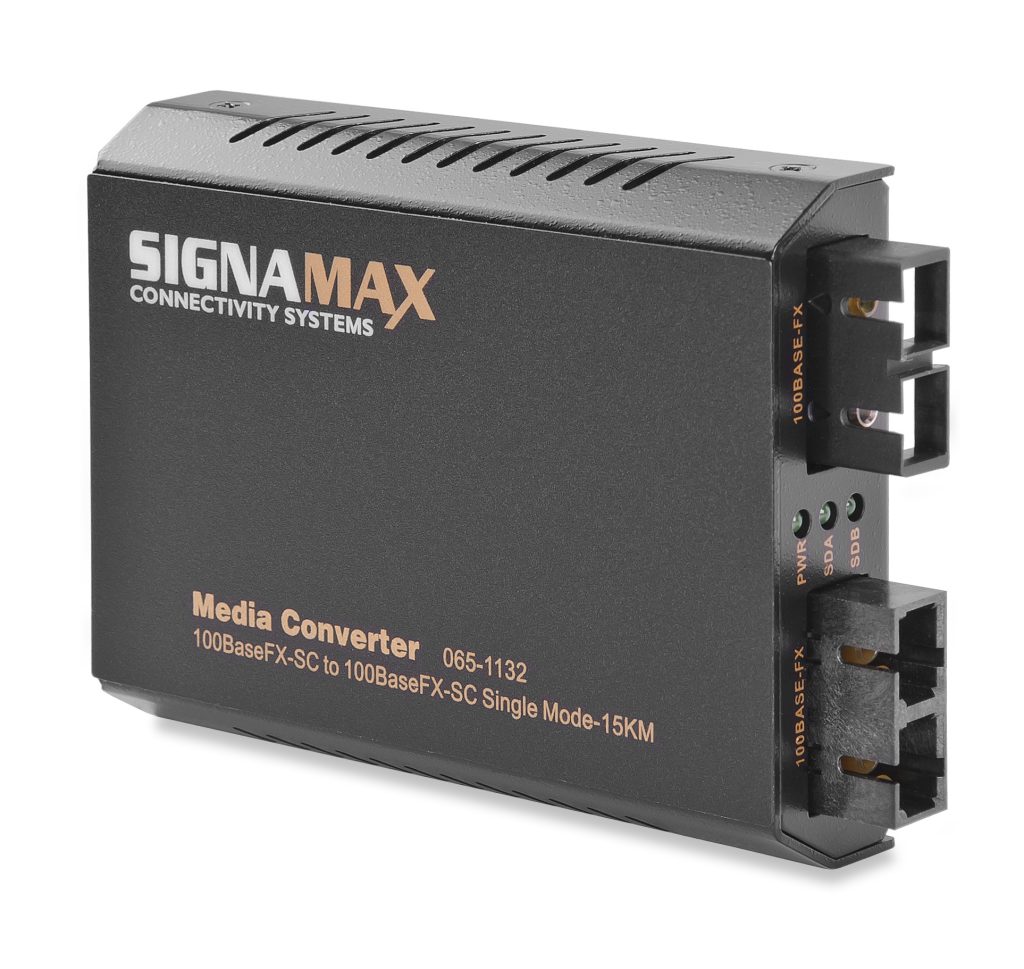100FX Singlemode To Multimode Media Converters - Signamax