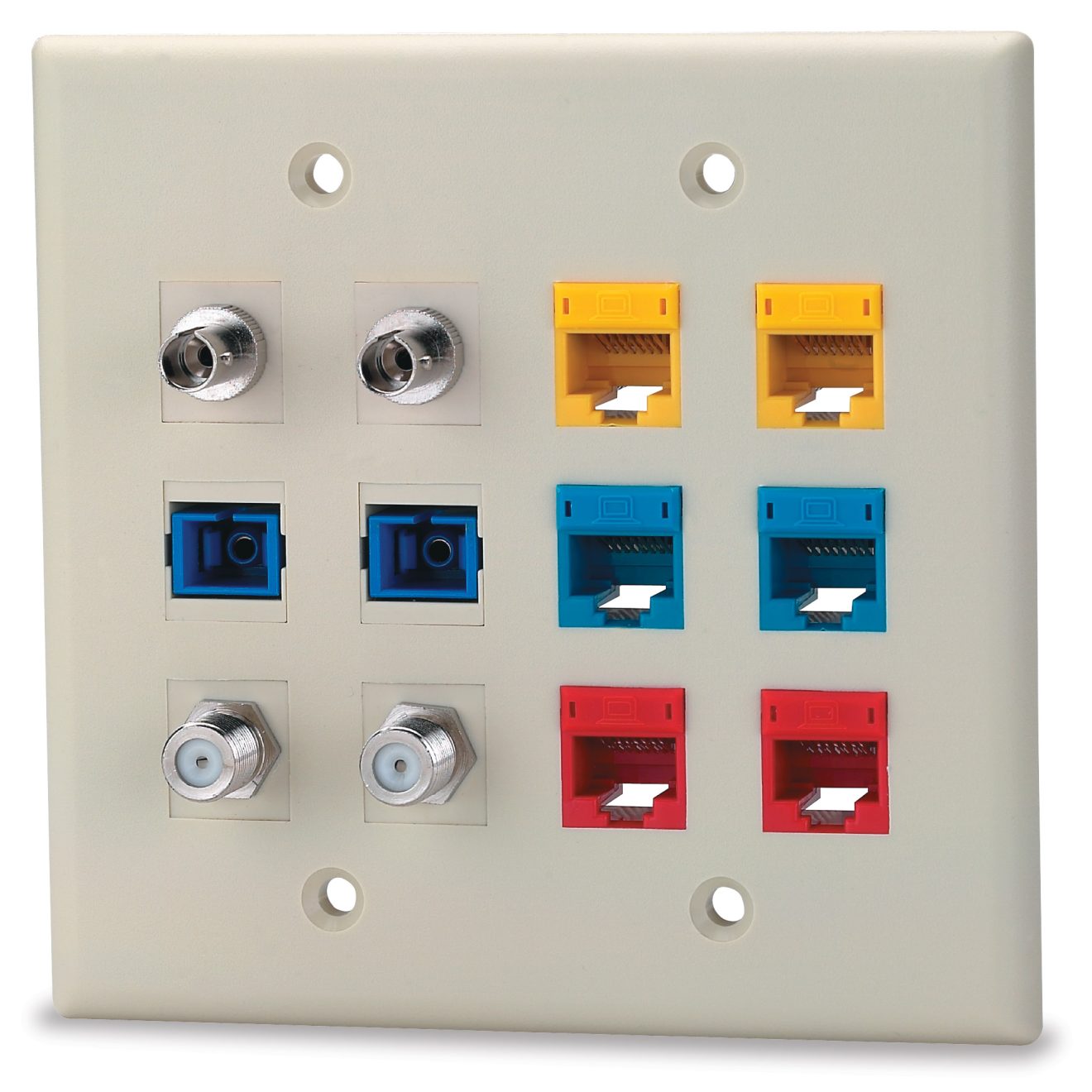 Double-Gang Faceplates - Signamax