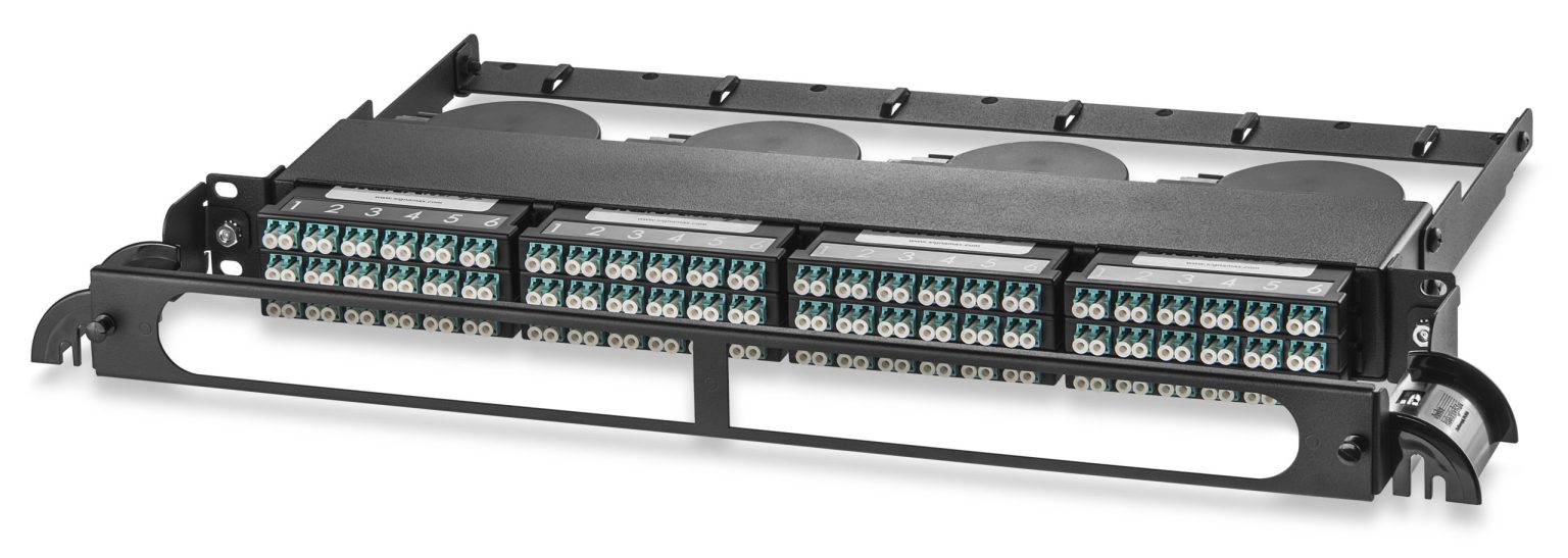 High Density Base-12 Fiber Optics Enclosure and Panel - Signamax