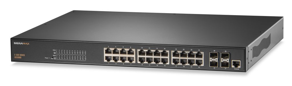 C-530 Series 24 Port 10G Switch, Redundant Power - Signamax