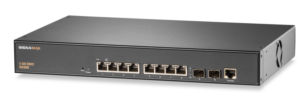 C-530 Series 8 Port PoE+ 10G Switch - Signamax